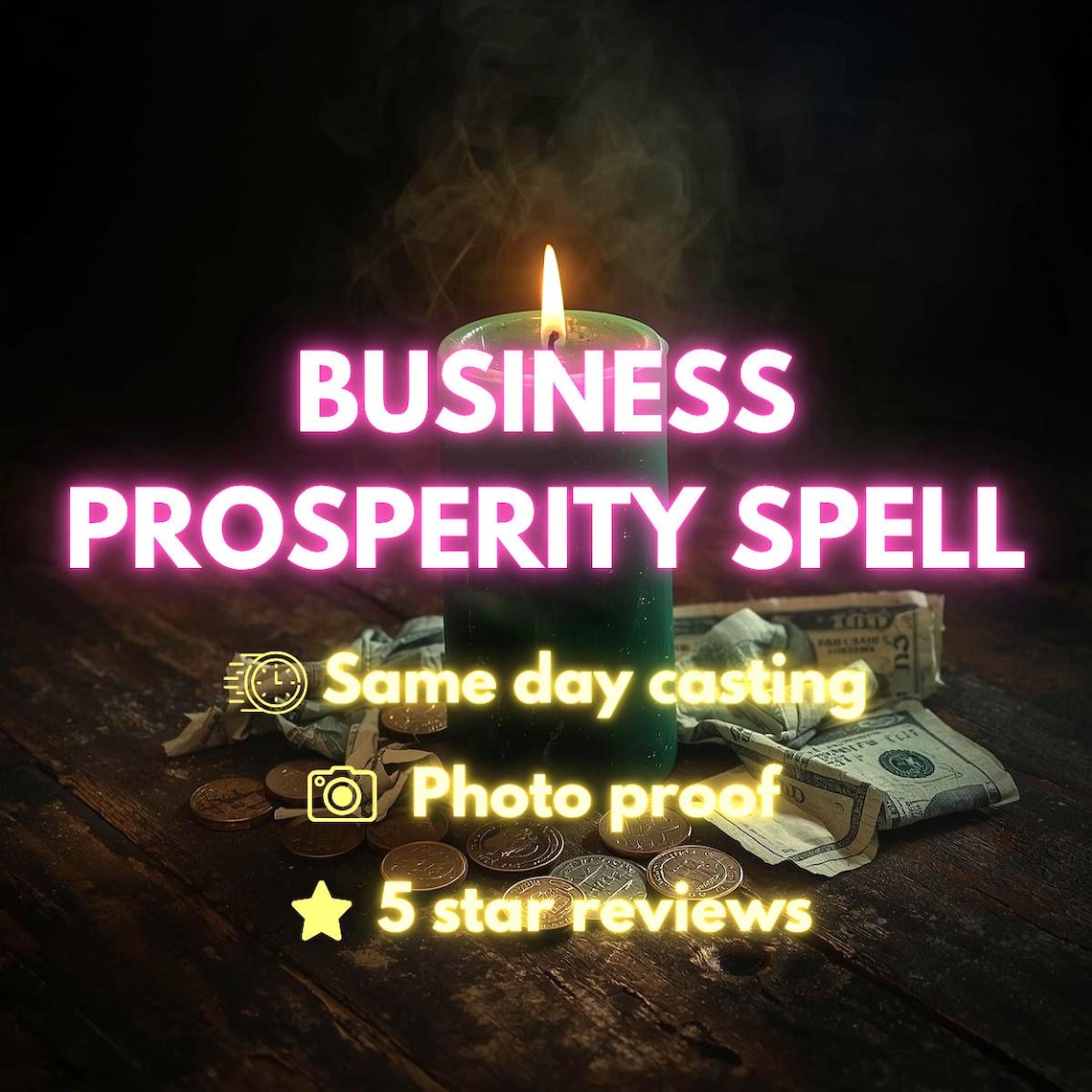 BUSINESS PROSPERITY SPELL – Attract Success, Growth & Abundance - Etsy ...