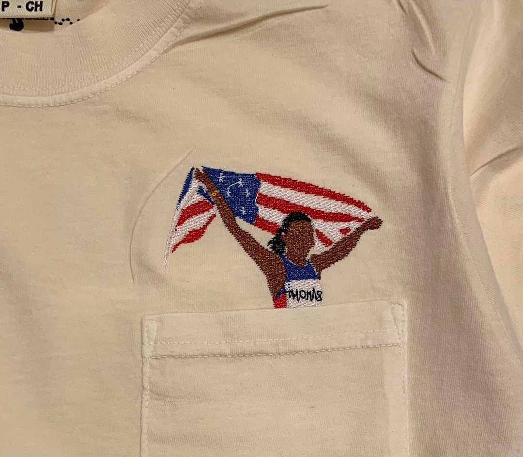 Gabby Thomas Olympic Gold Medalist Pocket Shirts - Etsy