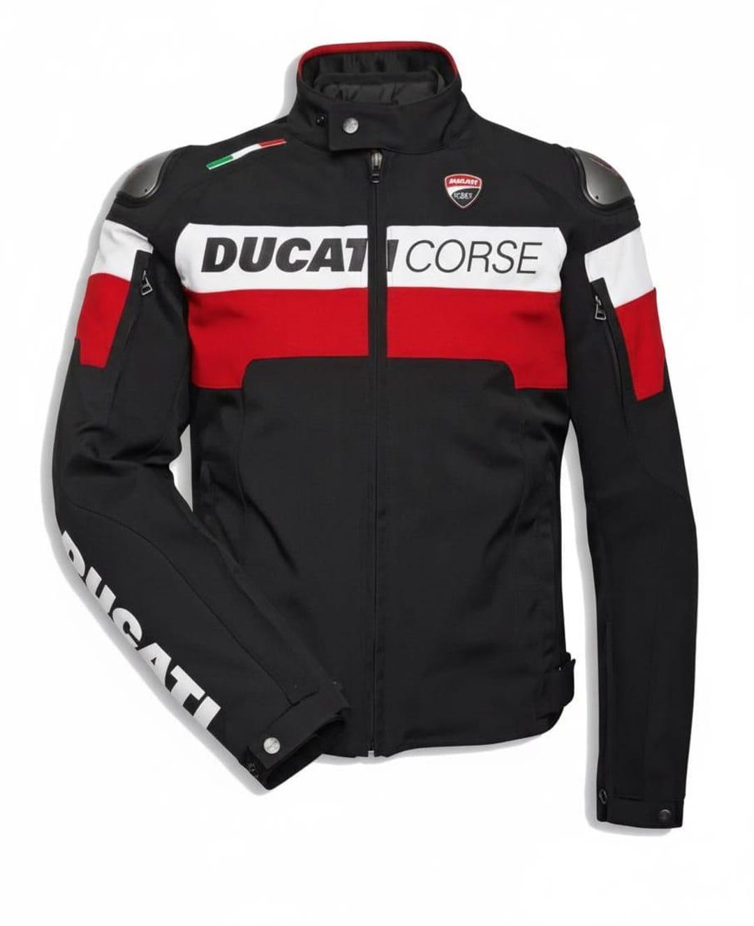 Ducati Corse C5 Motorbike Jacket | Armoured and Waterproof Textile ...