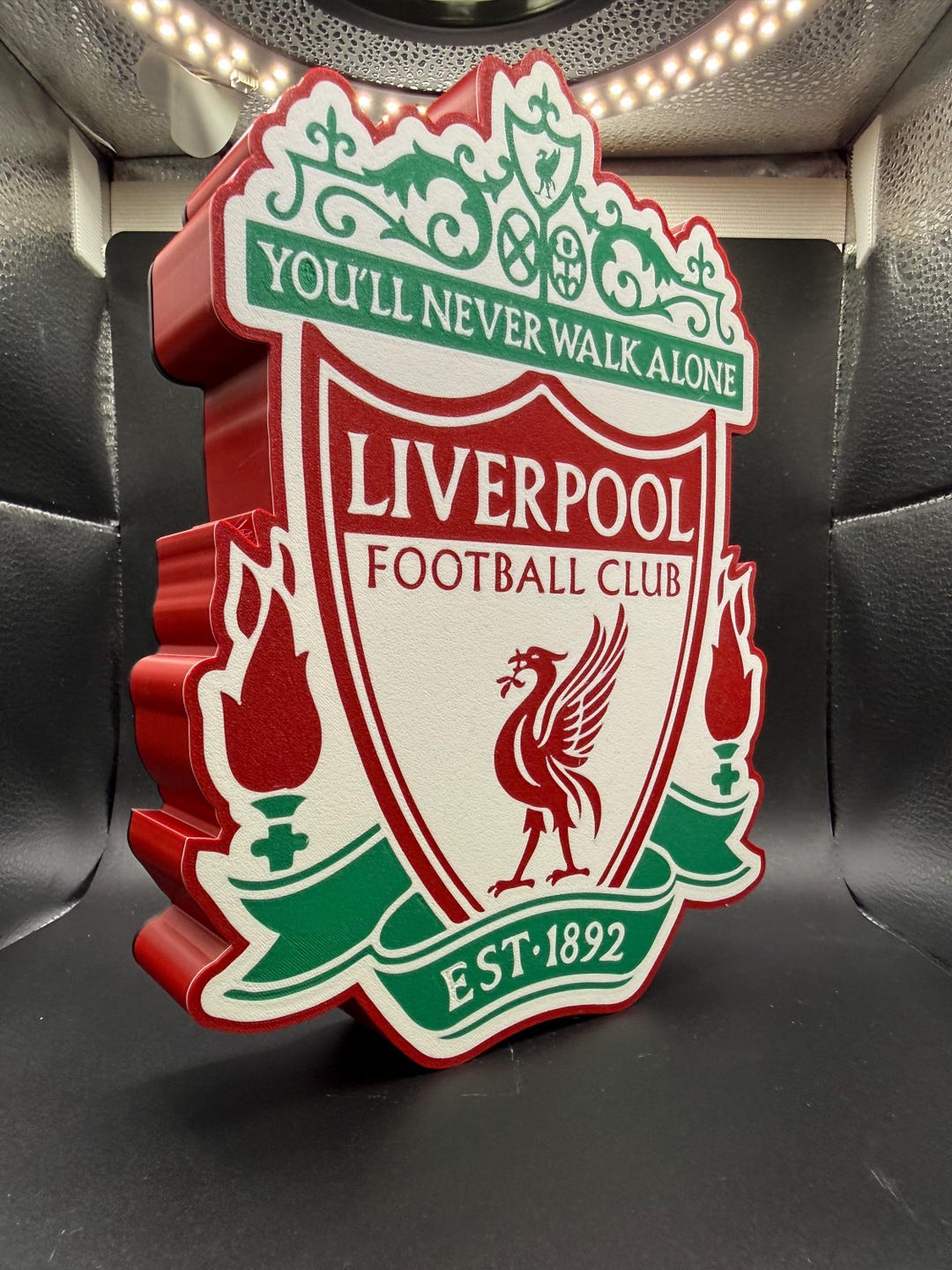 Handmade Liverpool FC LED Light Box – Futbol Fan Gift. - Etsy