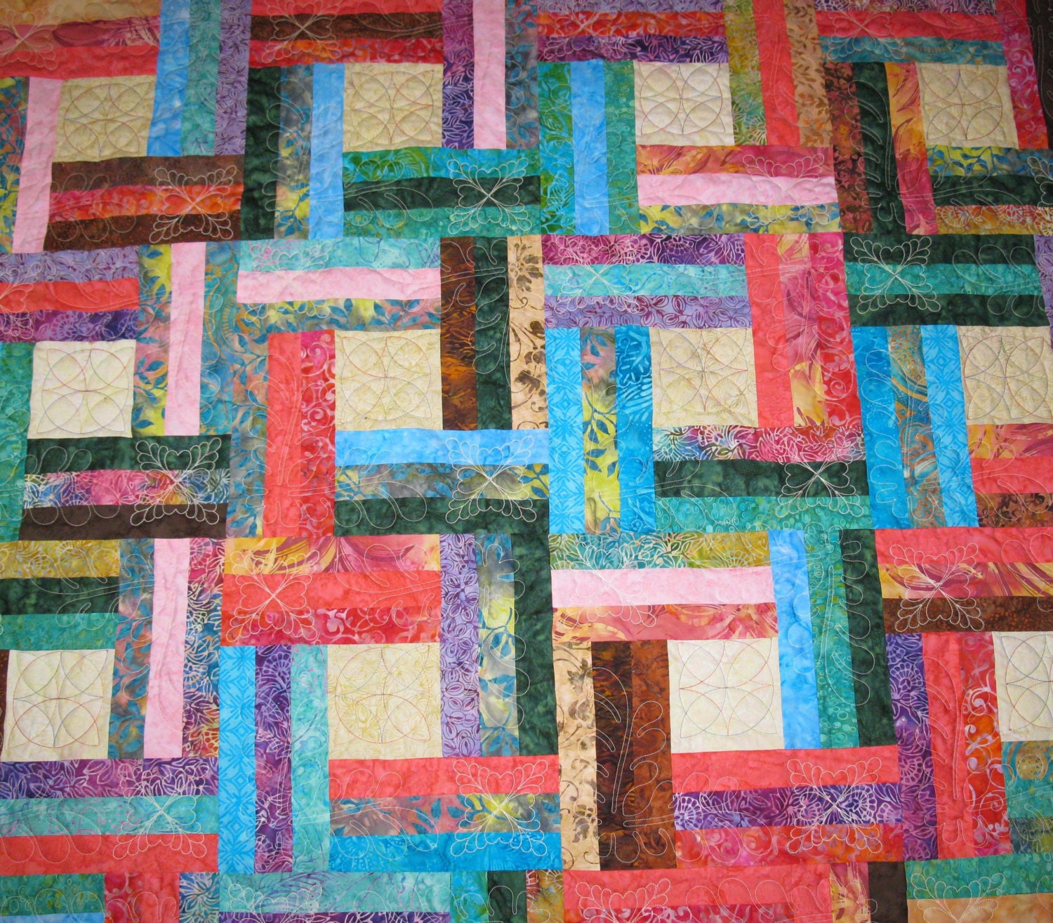 Lap Quilt - Batik - Etsy