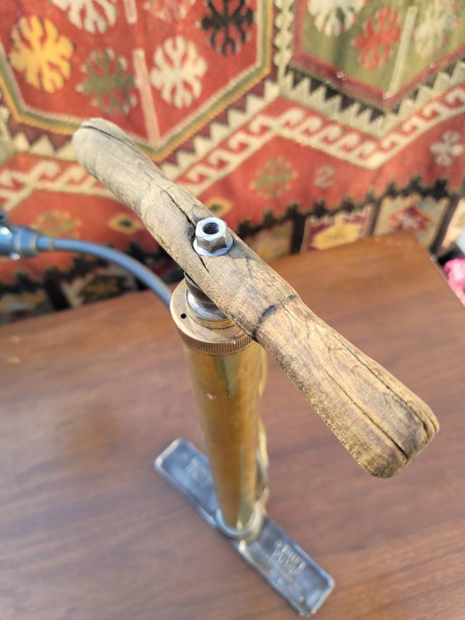 Vintage Aerol Hand Strut Pump Bicycle Tire Pump Lamp Metal - Etsy