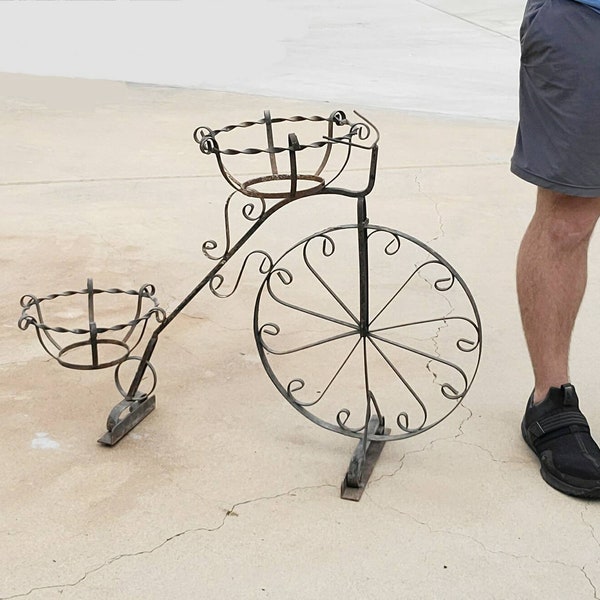 Vintage Bicycle Planter - Etsy