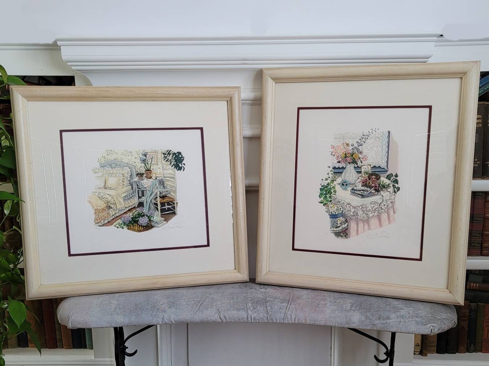 Set of Susan Rios Hand Signed Numbered and Framed Serigraph | Etsy