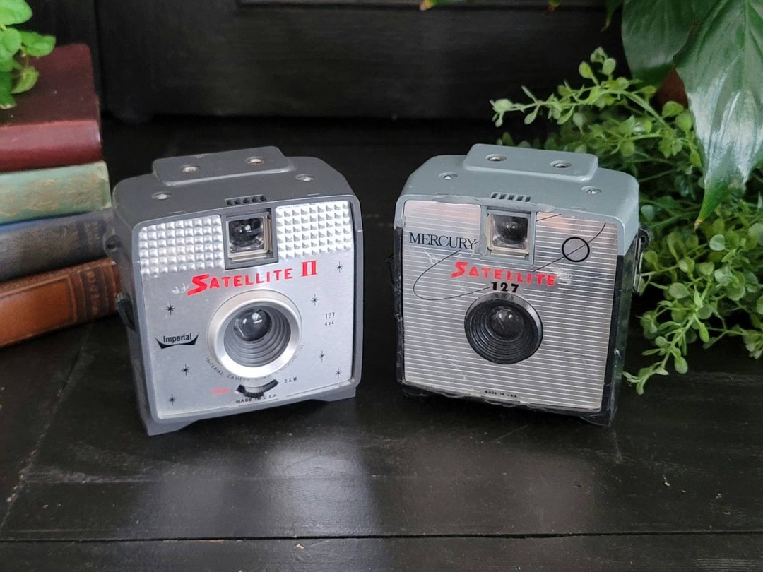 Two Vintage Satellite Film Cameras | Imperial Satellite II and Mercury ...