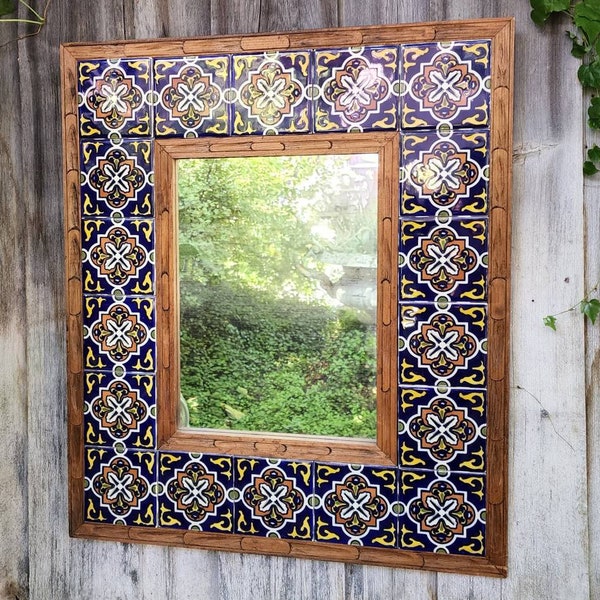 Large Wall Mirror Spanish - Etsy