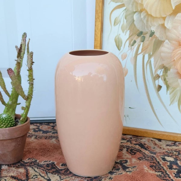 Peach Vase - Etsy