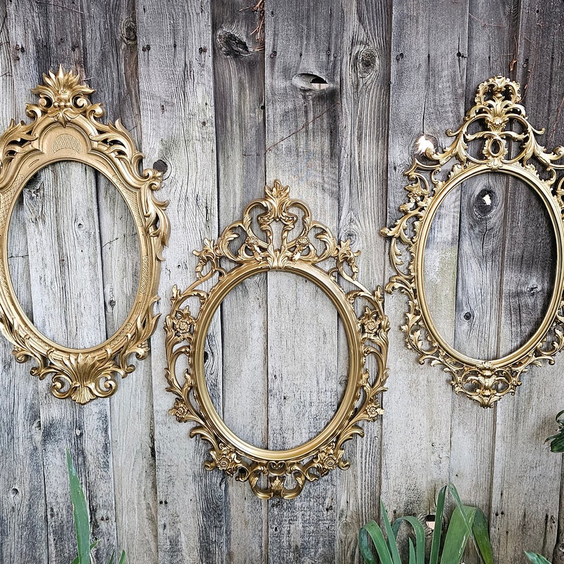 Ornate Gold Frames - Etsy