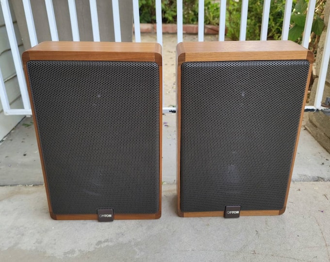 Pair of Vintage German Canton GL 300 F Slim Speakers | Vintage Wall ...