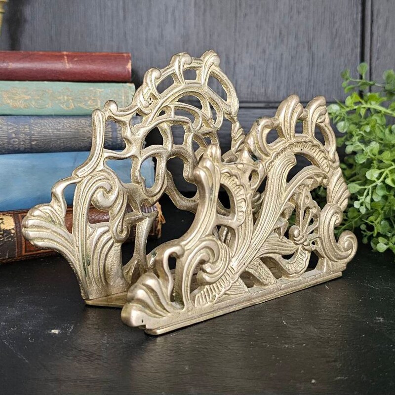 Brass Letter Holder - Etsy