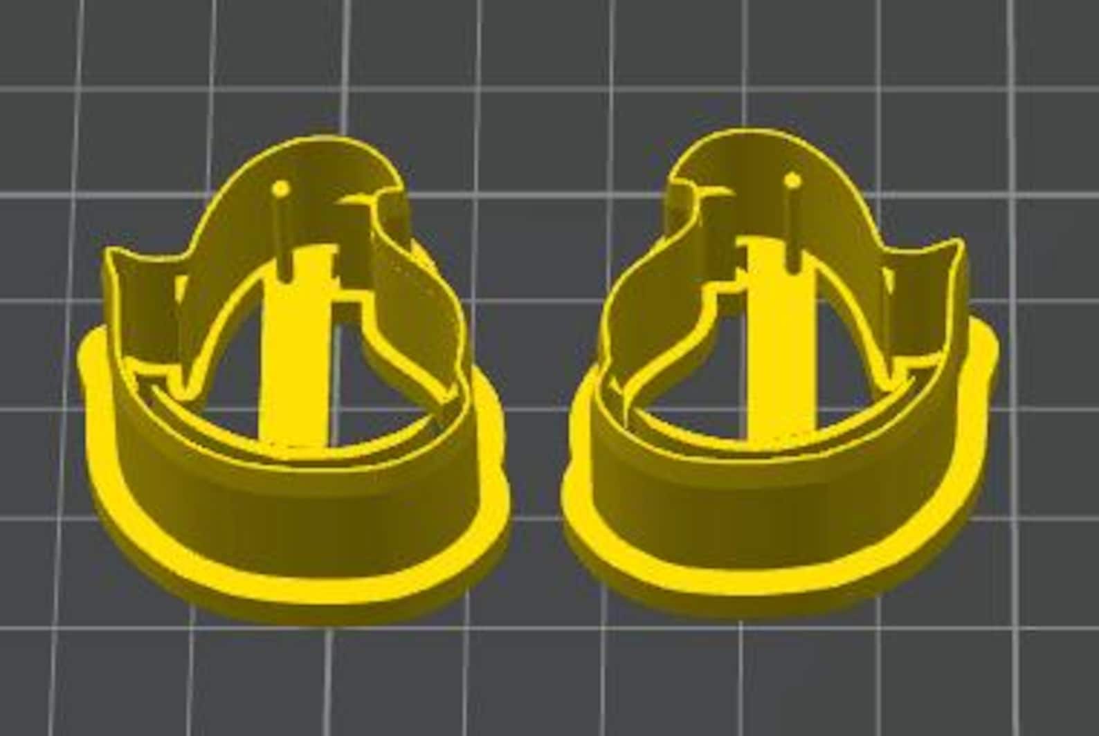 Digital STL File - Peeps - Chick Polymer Clay Cutter Mirror Set - Etsy