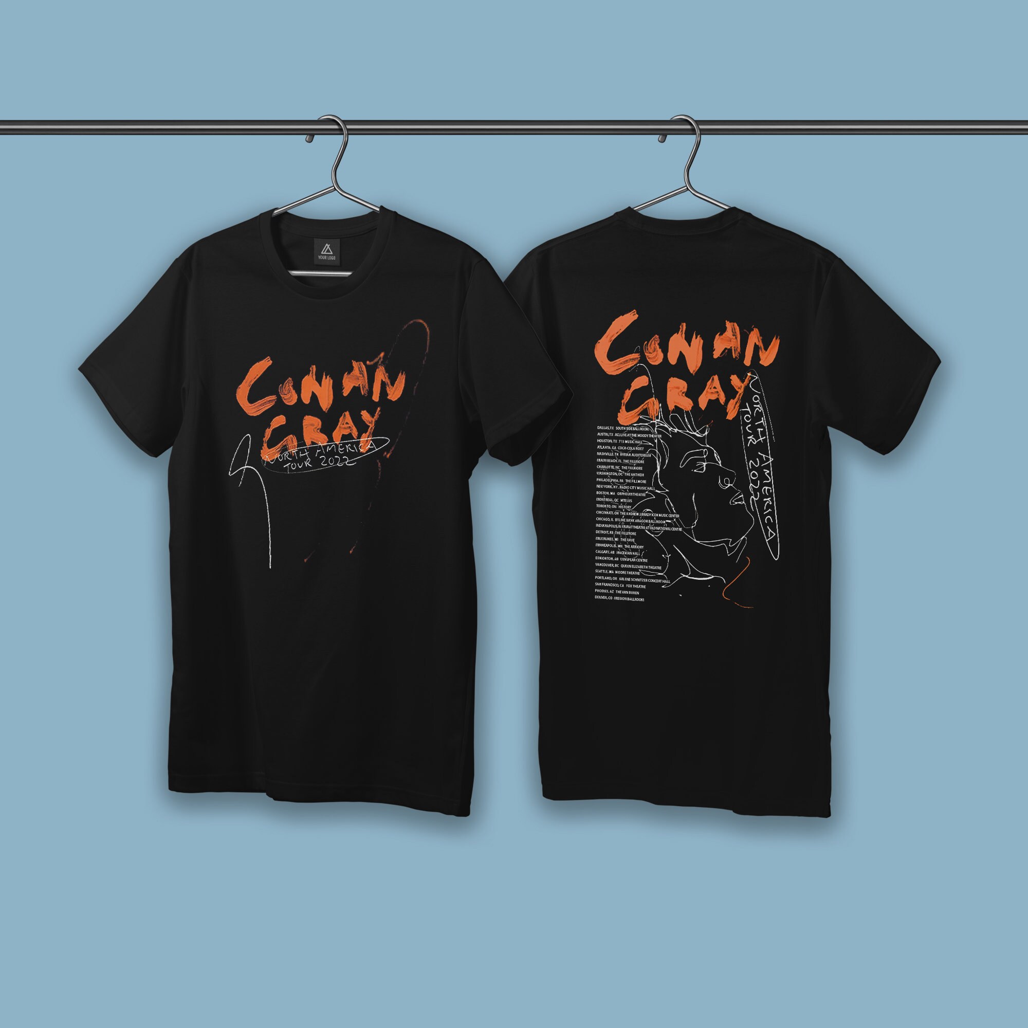 Conan Gray Shirt | Conan Gray World Tour 2022 Merch T-Shirt sold by ...