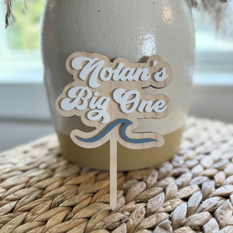 Big Blue Cake - Etsy