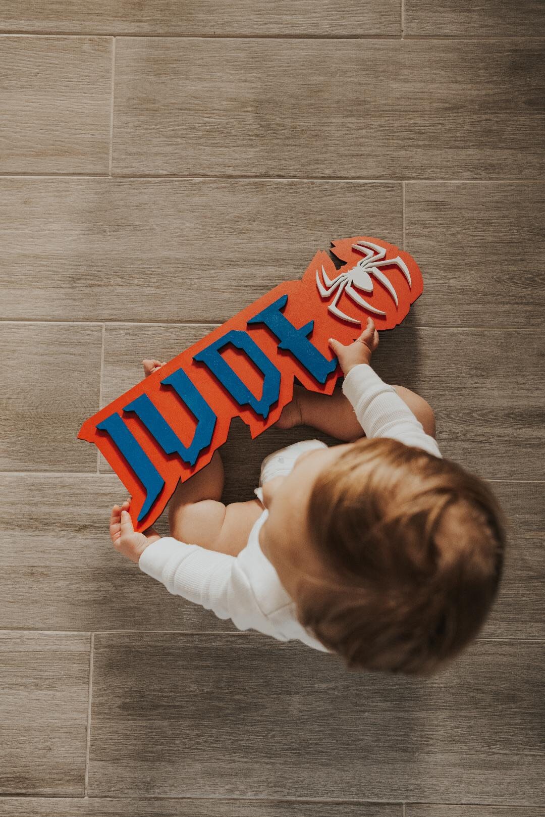 Wooden Children's Spider Man Name Sign - Etsy