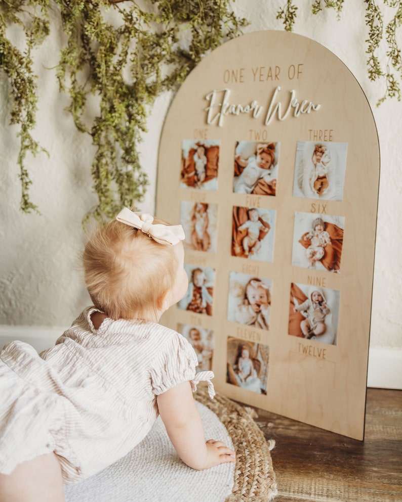 One Year Of 12 Months Of Photography Prop Babies 1st - Etsy