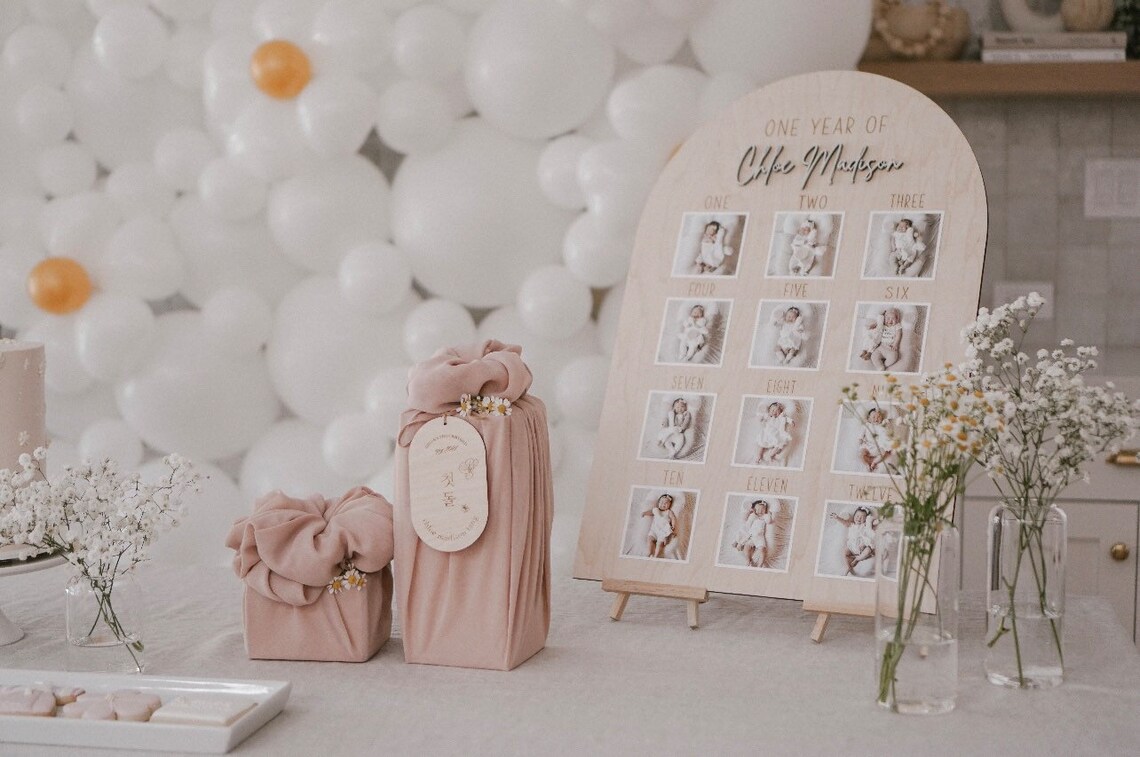 One Year Of 12 Months Of Photography Prop Babies 1st - Etsy