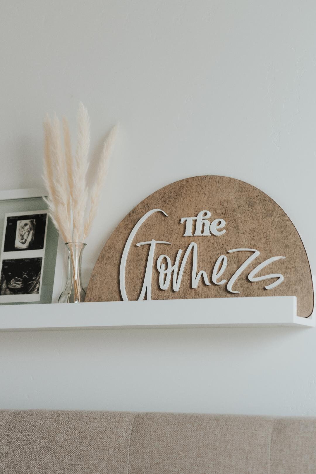 Large Last Name Sign, Cut Out Last Name Sign, Wedding Name Sign, Double ...