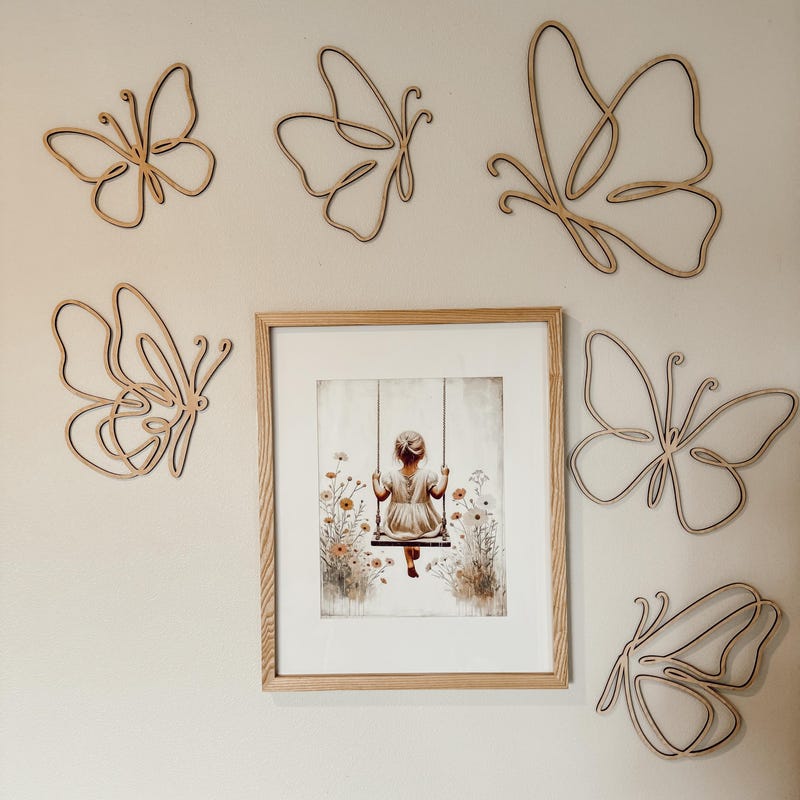 Wood Rattan Wall Art - Etsy