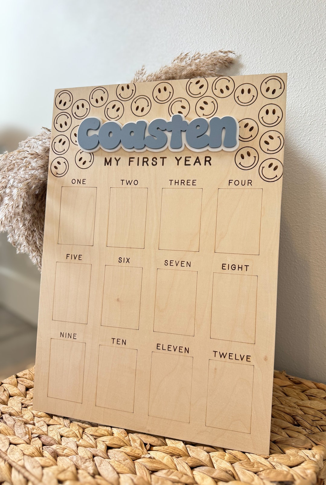 One Happy Dude Milestone Board - Personalized Birthday Keepsake Sign ...