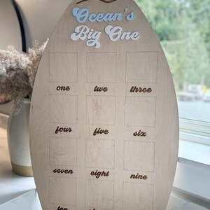 1st Wave, Big One Birthday, One Year Of, 12 Months Of, Photography Prop ...