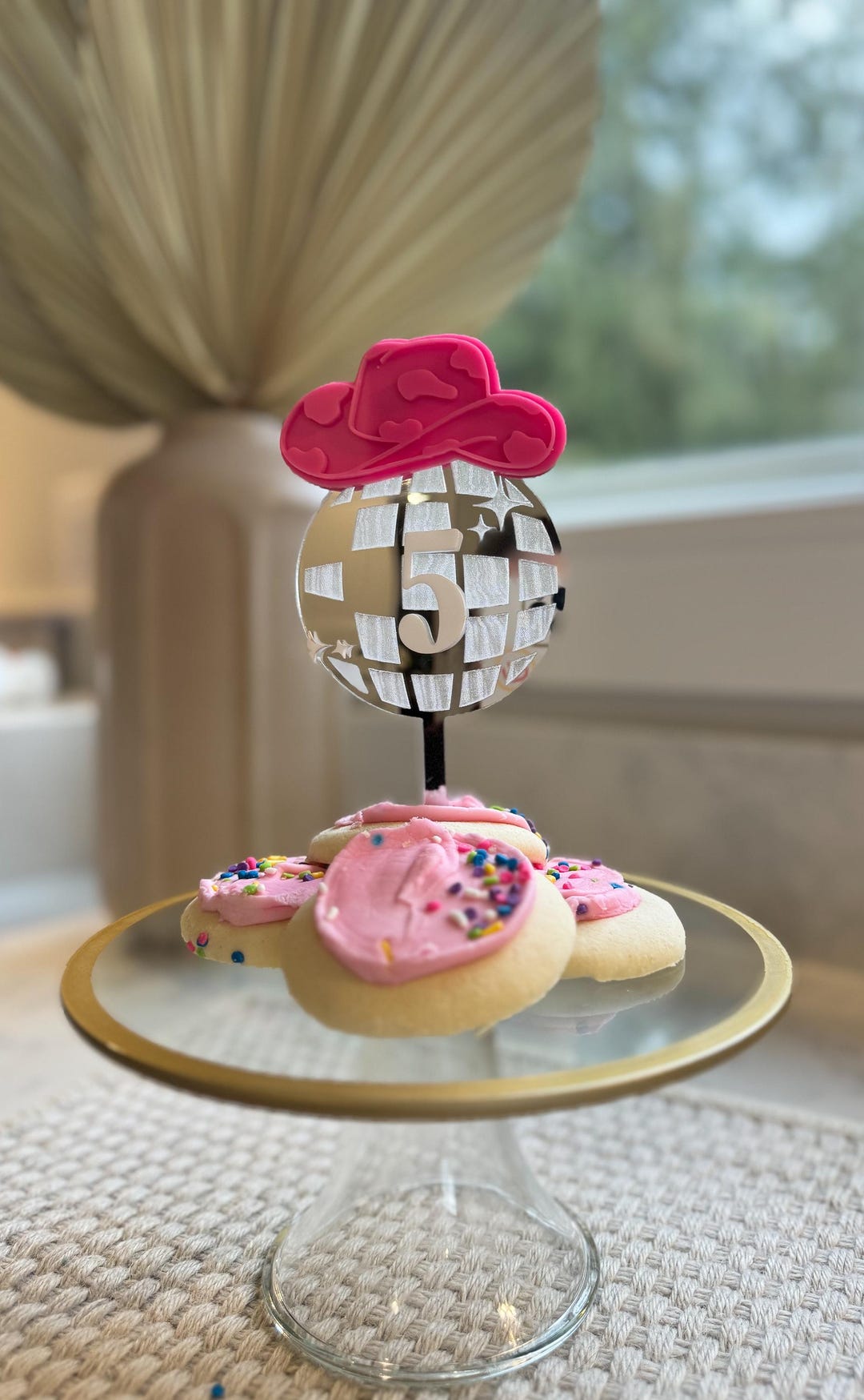 Pink Pony Club Cake Topper- First Rodeo Party- Saddle Up- Hot Pink ...