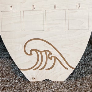 1st Wave, Big One Birthday, One Year Of, 12 Months Of, Photography Prop ...