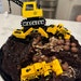 Excavator Cake Topper: Personalized Construction Birthday Party Decor ...