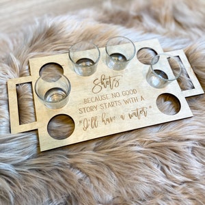 Tequila Shot Tray, Fireball, Shots, Taco Tuesday, Weddings, Party Gift ...