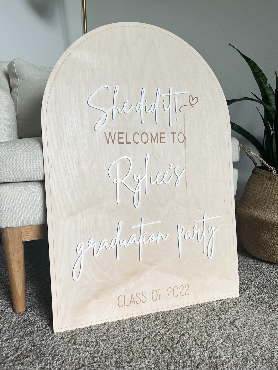 2025 Graduation Sign, Congrats Grad Party Decor, Custom Grad Sign ...