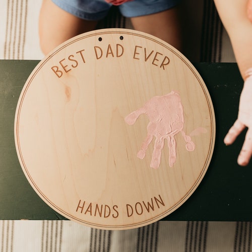 Dad Fathers Day Gift Fathers Day Wooden Sign DIY - Etsy