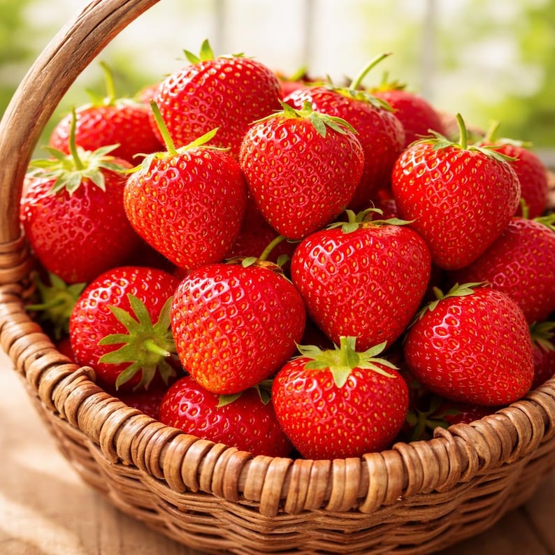 12 Sweet Charlie Strawberry Plants – Bare Root Fruit Starts for Garden ...