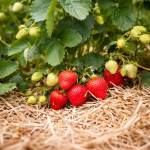 12 Sweet Charlie Strawberry Plants – Bare Root Fruit Starts for Garden ...