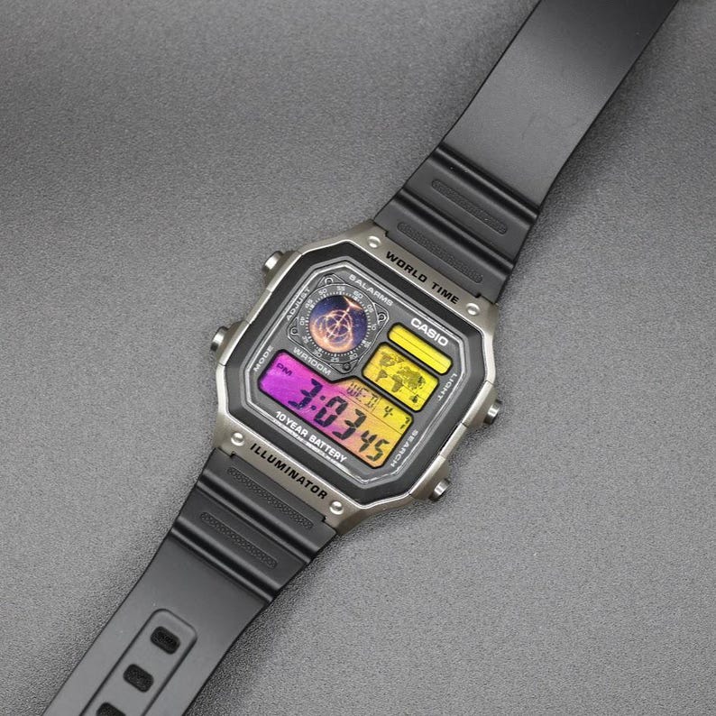 Elden Ring - World Time Illuminator - Casio Royale AE-1200WH - Custom ...