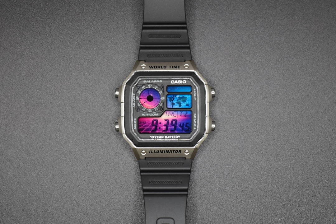 Cyber Twilight - World Time Illuminator -casio Royale AE-1200WH ...