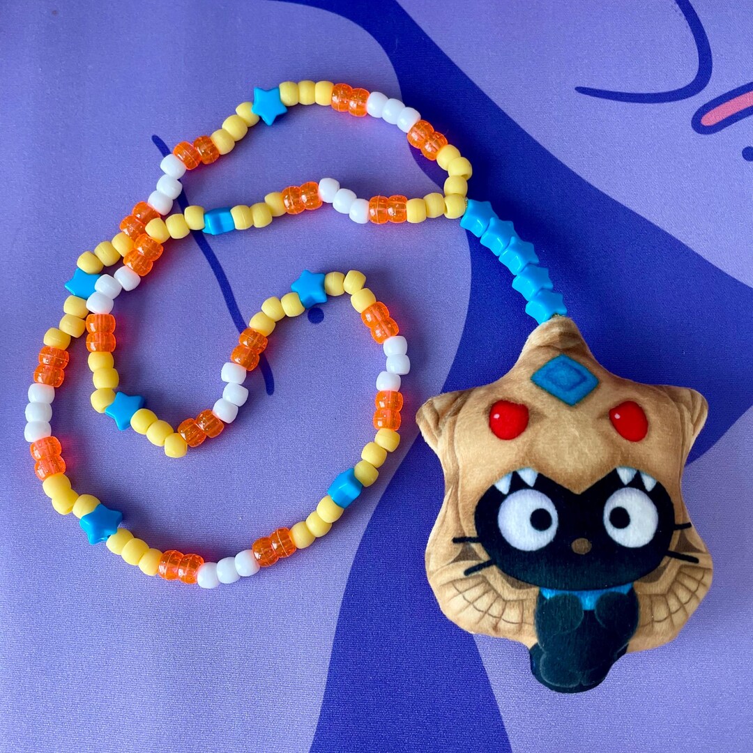 Lil Chococat X Yu-gi-oh Kandi Necklace - Etsy