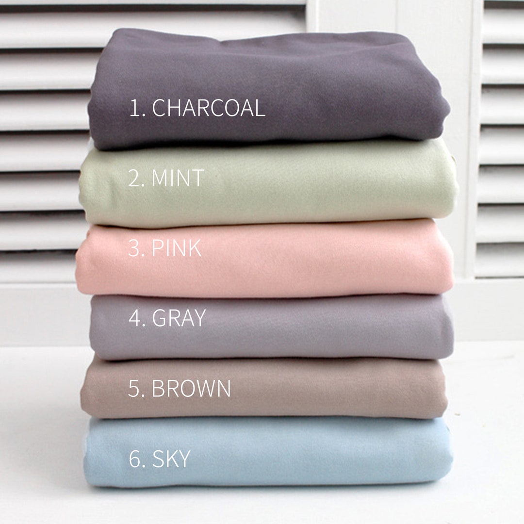 Organic Interlock Cotton Jersey Fabric, 70" Wide, 40 Cotton Count, GOTS ...