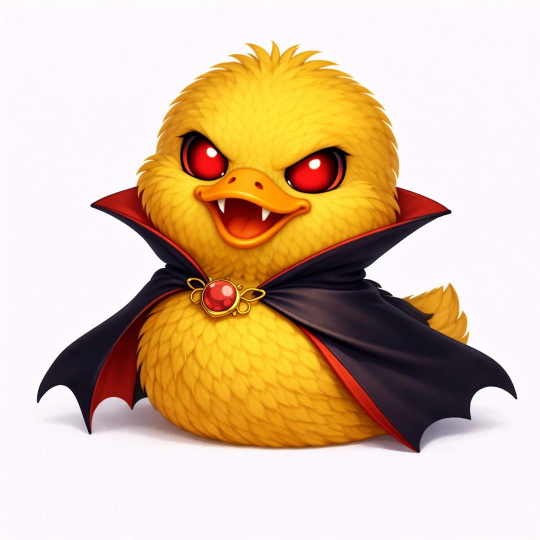 Vampire Duck STL - Etsy