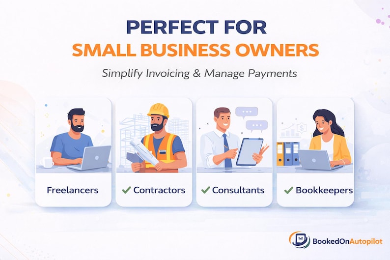 Invoice & Payment Tracker | Small Business Bookkeeping Spreadsheet ...