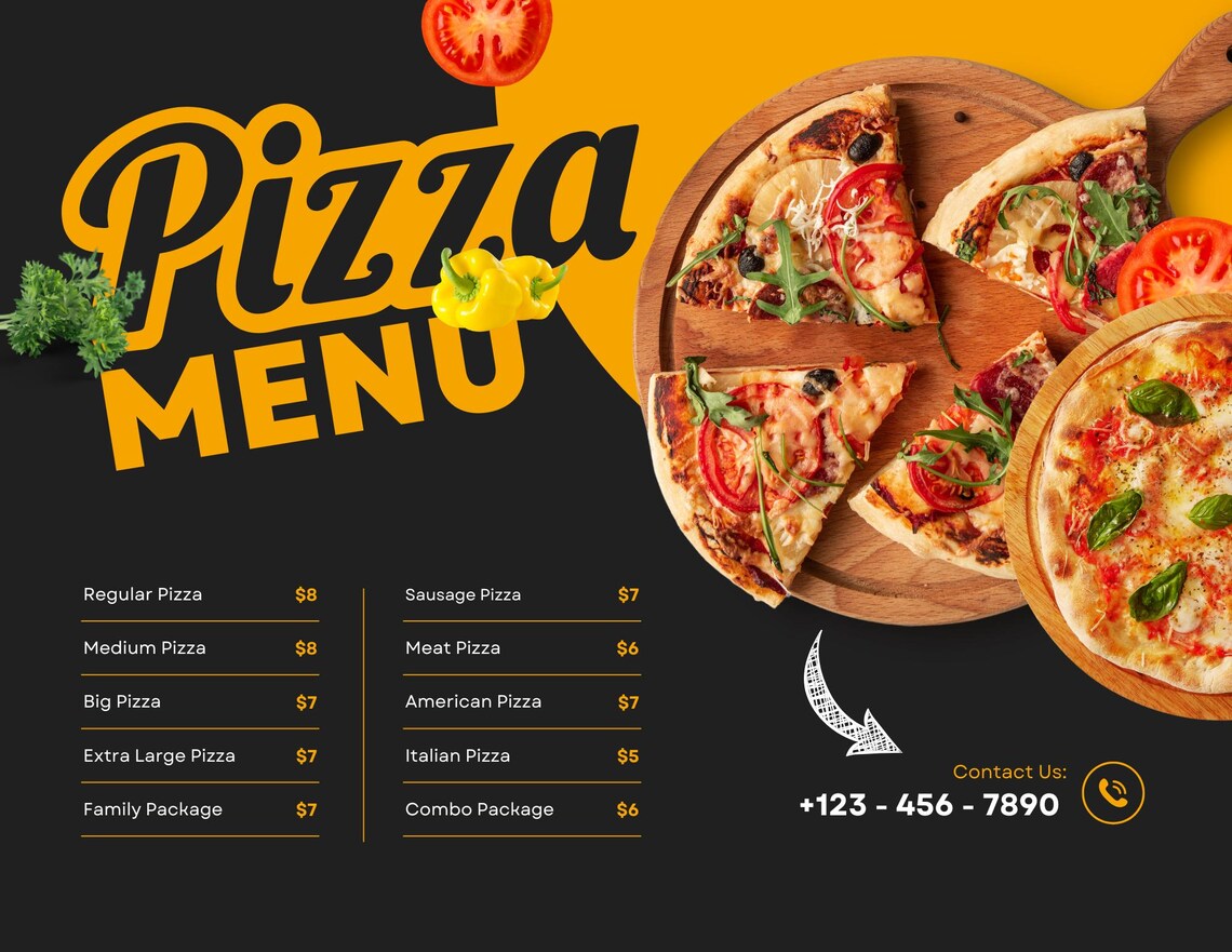 Unique Menu Design for Your Cafe, Bar, or Restaurant....digital Menu ...