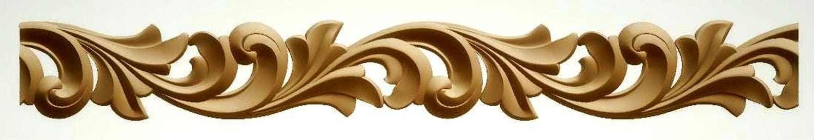 266 CNC STL Files: Baguette Borders, Moldings, Sills (digital Product ...