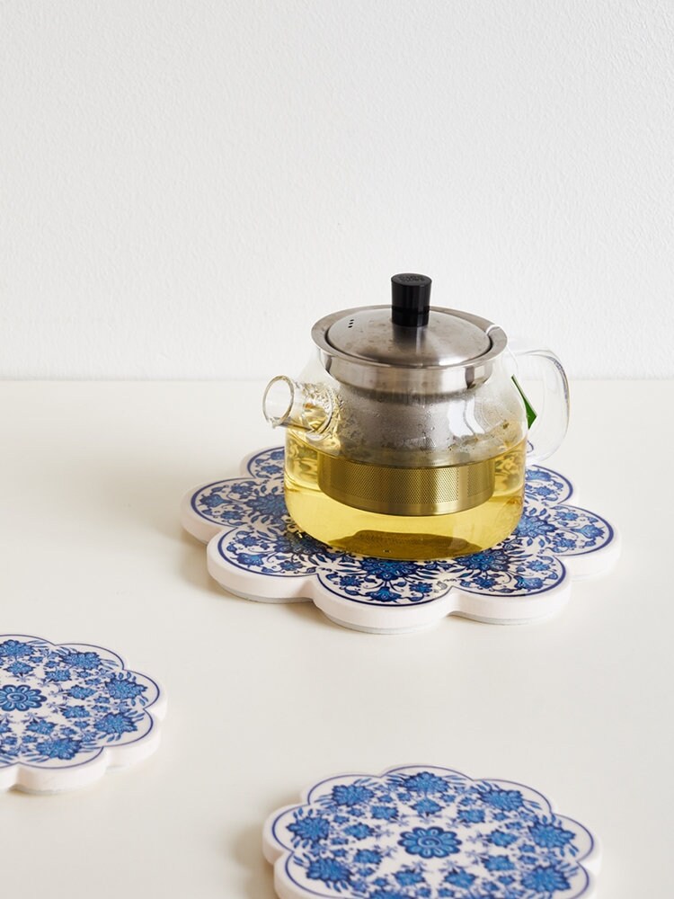 Turkish Ceramic Trivet 7.2 Ceramic Tile Coaster Hot - Etsy