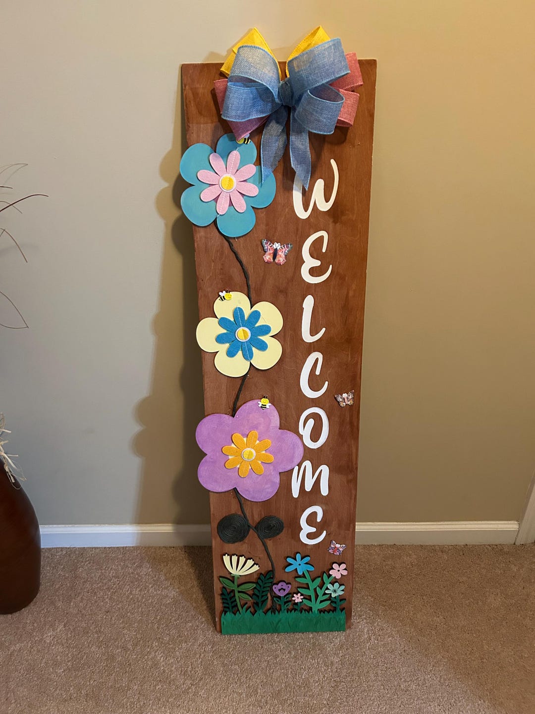 Porch "welcome" Lean-to Sign - Etsy