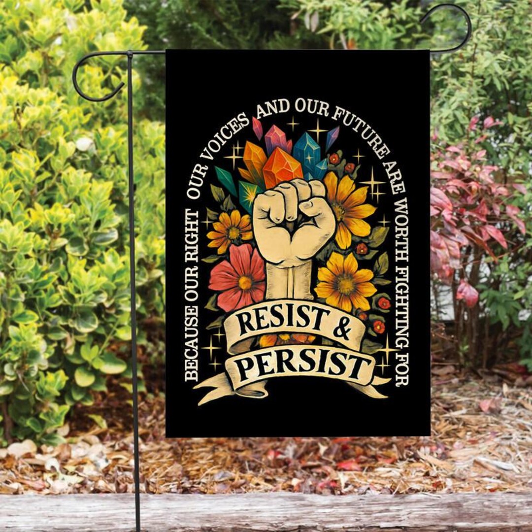 Resist Persist Repeat Yard Sign, Keep the Immigrants, Abolish ICE ...
