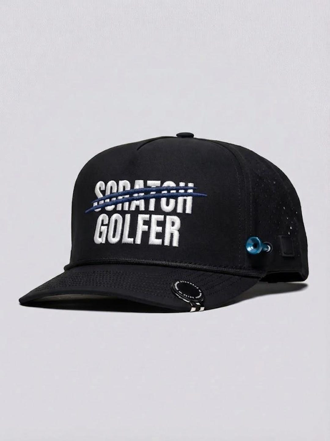 Scratch Golfer Golf Hat – Retro Performance Golf Cap With Divot Tool ...