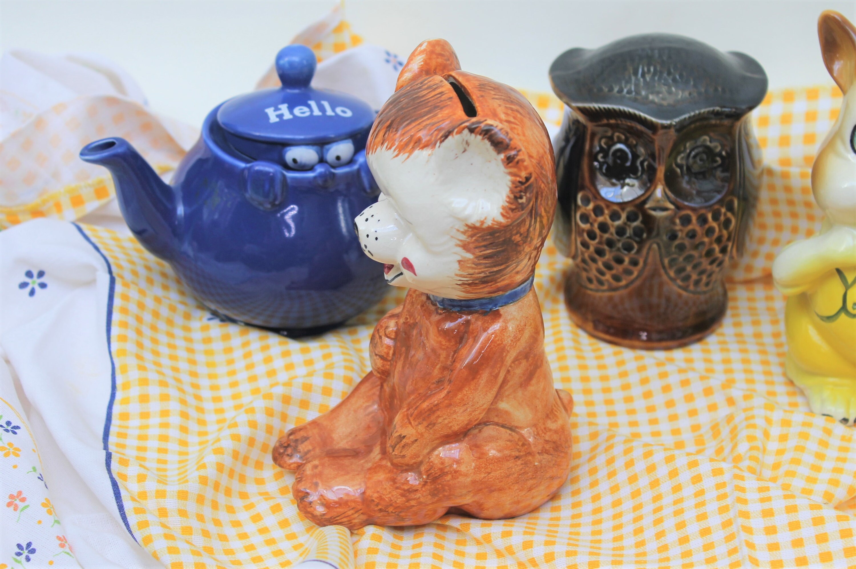 Kensington Ware Brown Teddy Bear Money Box/Piggy Bank | Etsy