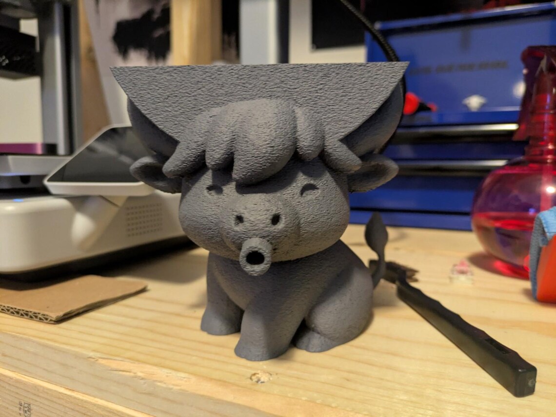 Original Highland Cow Sponge Holder | 3D Printed Farmhouse Sink Caddy ...