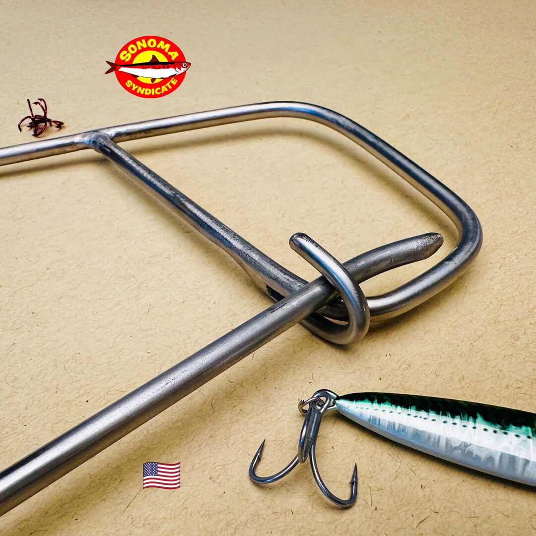 Fish Stringer Clip for Kayak Fishing • Stainless Steel, Handmade in USA ...