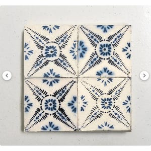 Hand-painted Tile French Tile: Antique Delft Art, USA Made - Etsy