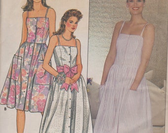 Square Neck Sundress Pattern - Etsy