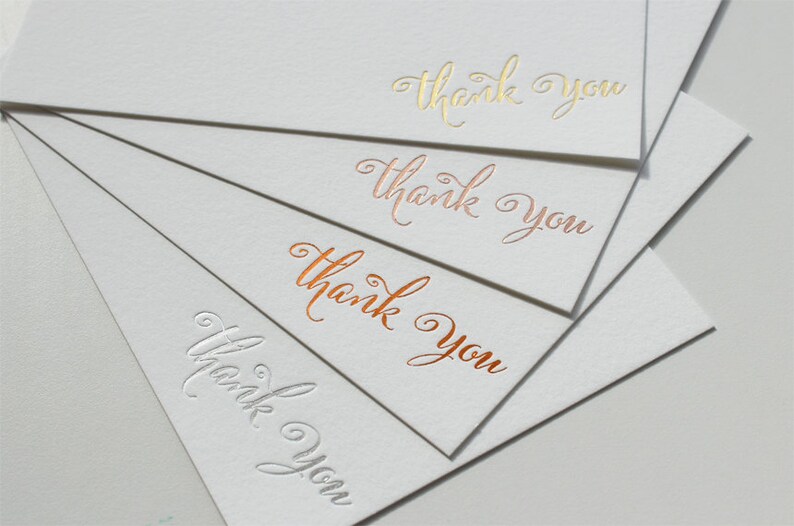 Gold Foil Calligraphy Personalized Stationery - Etsy